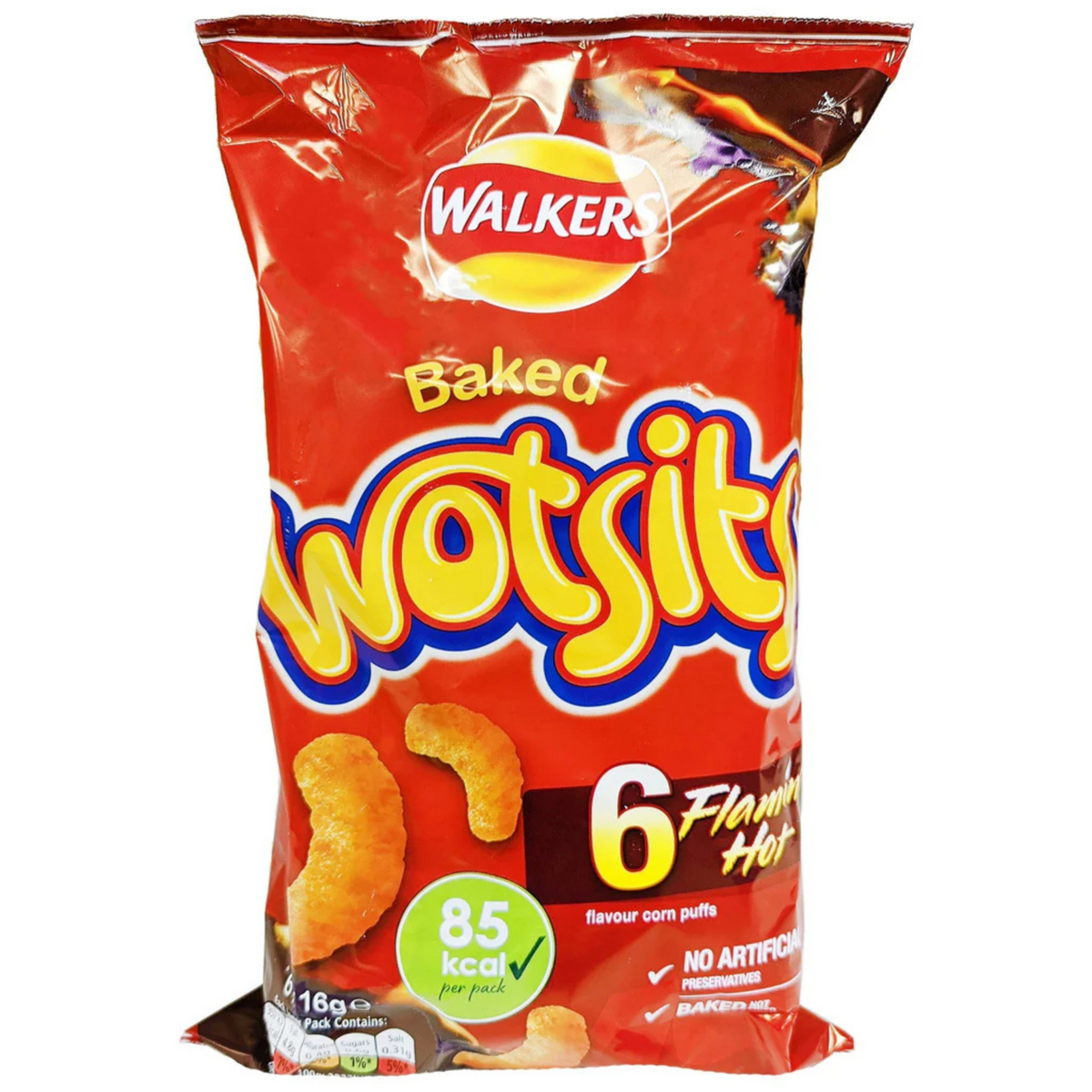 Wotsits Flamin Hot 6 Pack | British Store Online — The Great British Shop