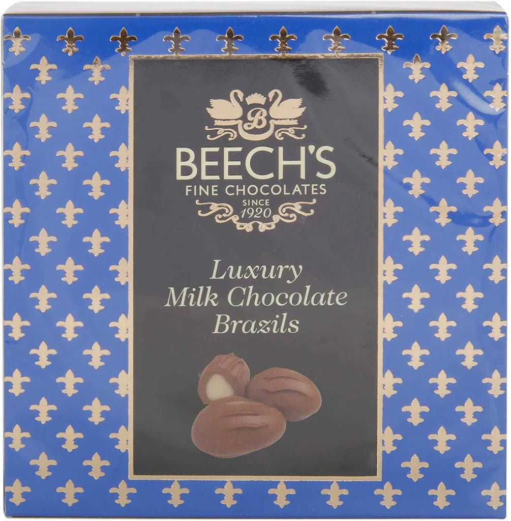 Beechs Luxury Milk Chocolate Brazils - 145g | British Store Online ...