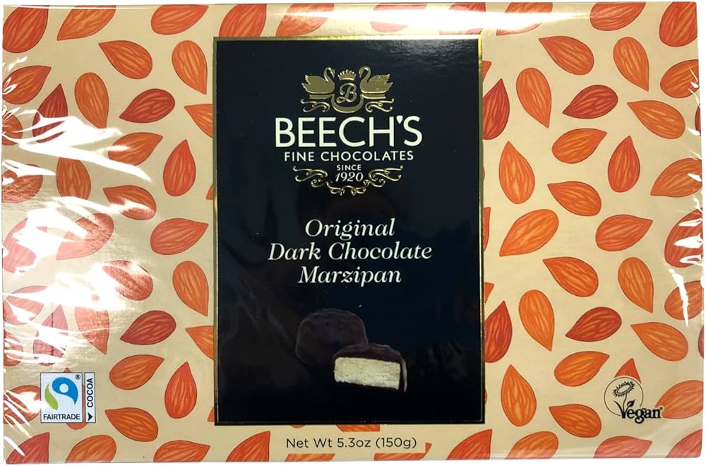 Beech's Original Dark Chocolate Marzipan - 150g | British Store Online ...
