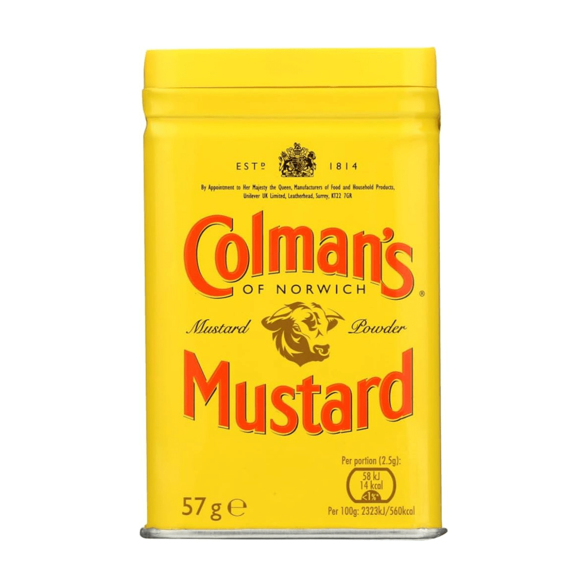 Colman's Mustard Powder - 57g | British Store Online — The Great ...
