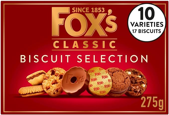 Fox's Classic Biscuit Selection - 550g | Buy British Groceries in ...