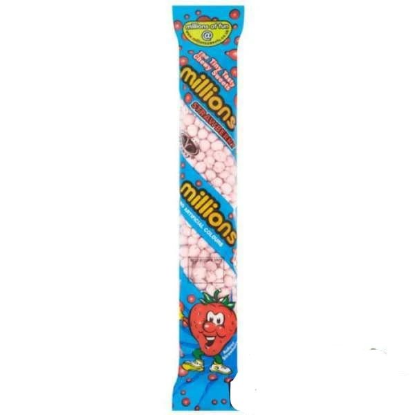 Millions Strawberry Tube - 55g | British Store Online — The Great ...