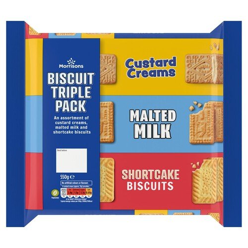 Morrisons Biscuit Assortment - 550g | Buy British Groceries in Canada ...
