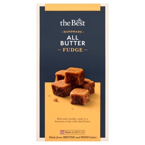Morrisons The Best All Butter Fudge - 150g | Buy British Groceries in ...