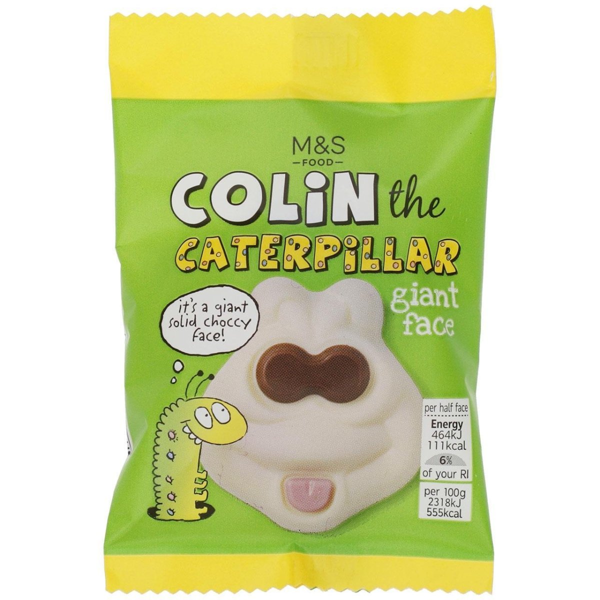 M&S Colin the Caterpillar Face - 40g | Buy British Groceries in Canada ...