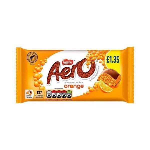 Nestle Aero Festive Orange Bar - 90g | Buy British Groceries in Canada ...