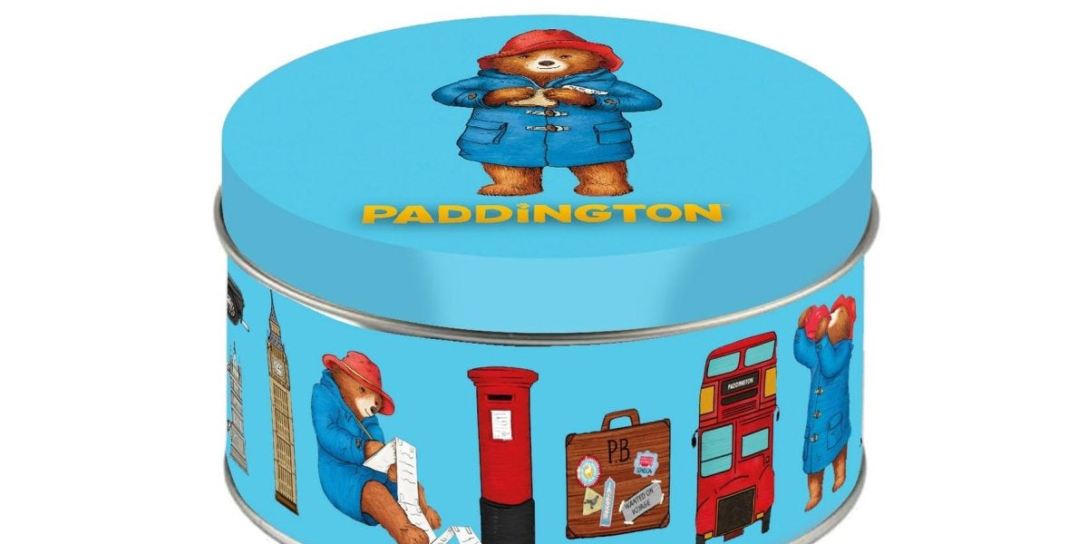 Paddington Bear Milk Chocolate Buttons Gift Tin - 120g | Buy British ...