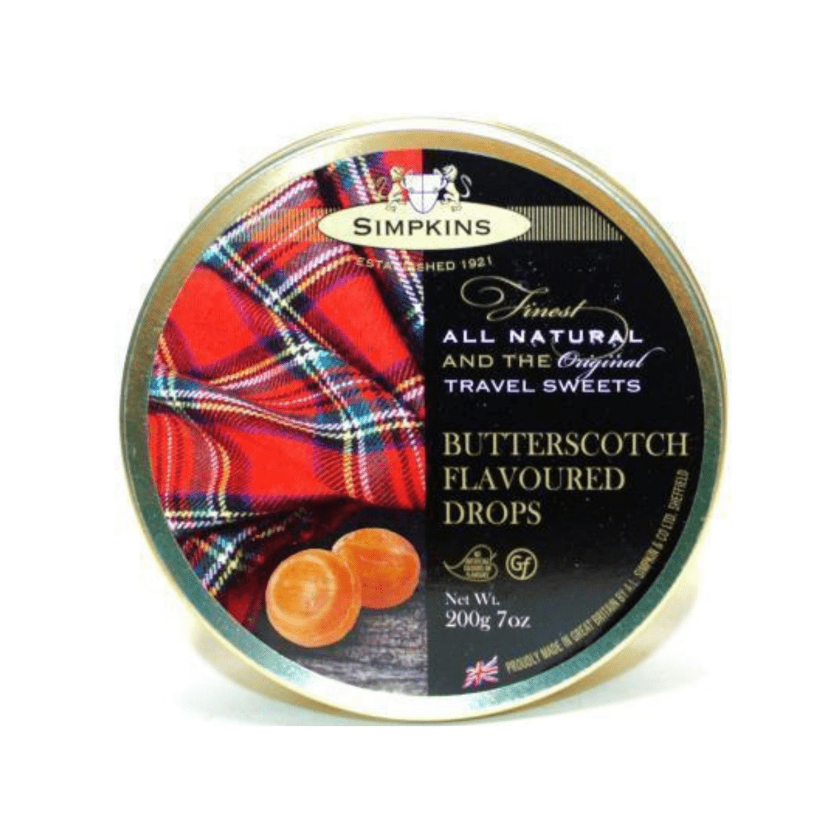 Simpkins Butterscotch Flavoured Drops - 200g | British Store Online ...