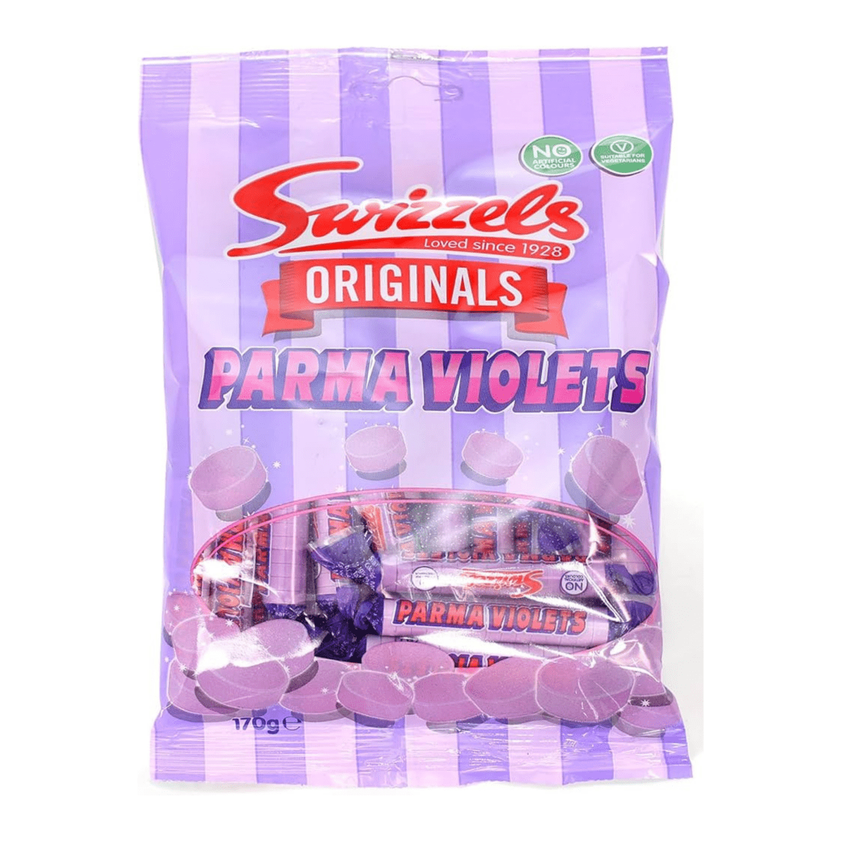 Swizzels Originals Parma Violets - 130g | Buy British Groceries in ...