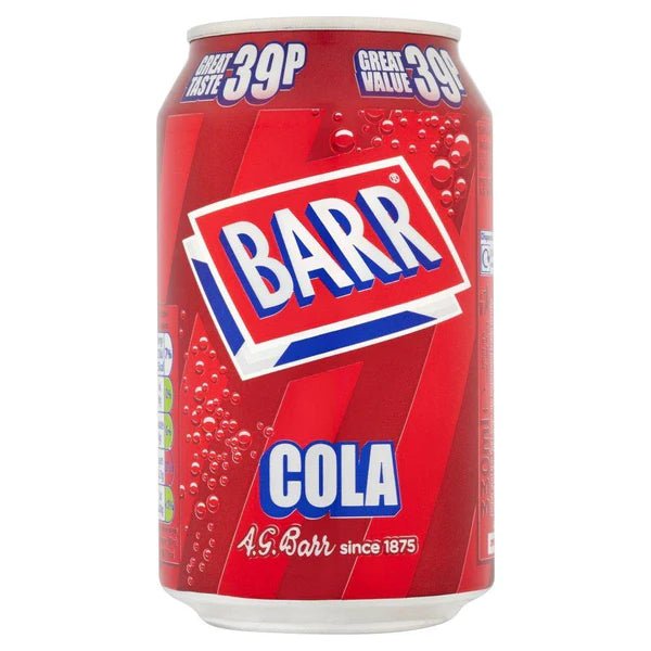 Barr Cola - 330ml | Buy British Groceries in Canada | The Great British ...
