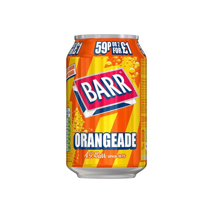 Barr Orangeade - 330ml | British Store Online — The Great British Shop