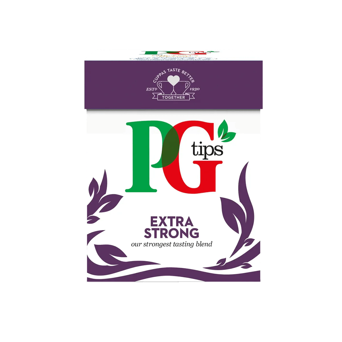 PG Tips Extra Strong Tea - 80 Bags | British Store Online — The Great ...