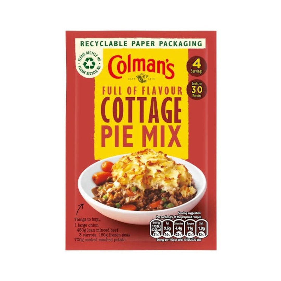 Colman's Cottage Pie Mix - 45g | British Store Online — The Great ...